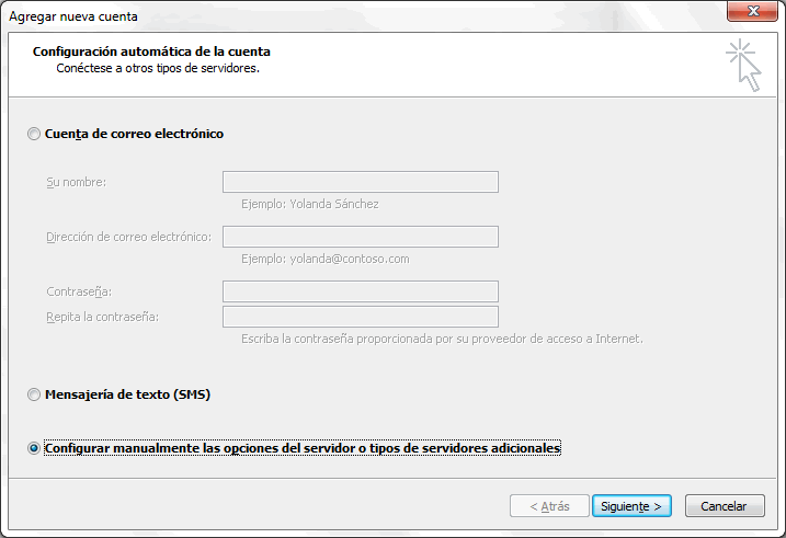 Configurar Outlook en PC - Lenguaje Visual Peru