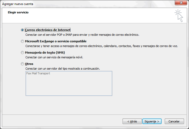Configurar Outlook en PC - Lenguaje Visual Peru