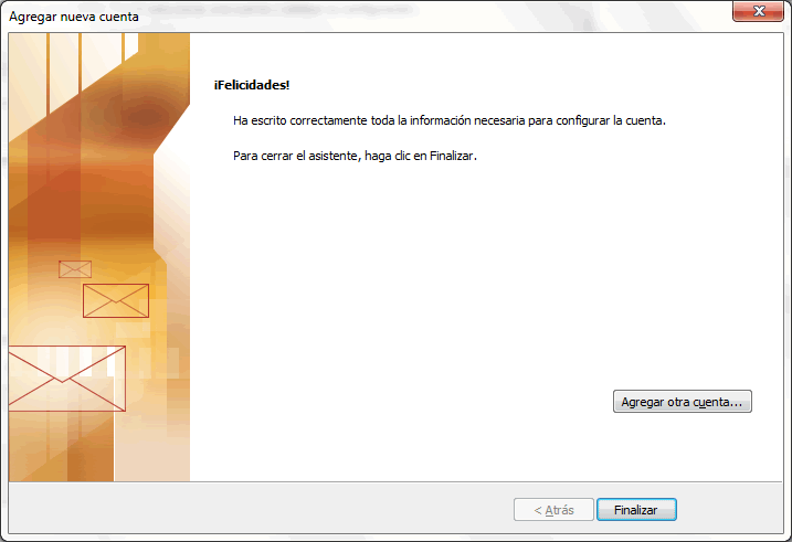 Configurar Outlook en PC - Lenguaje Visual Peru